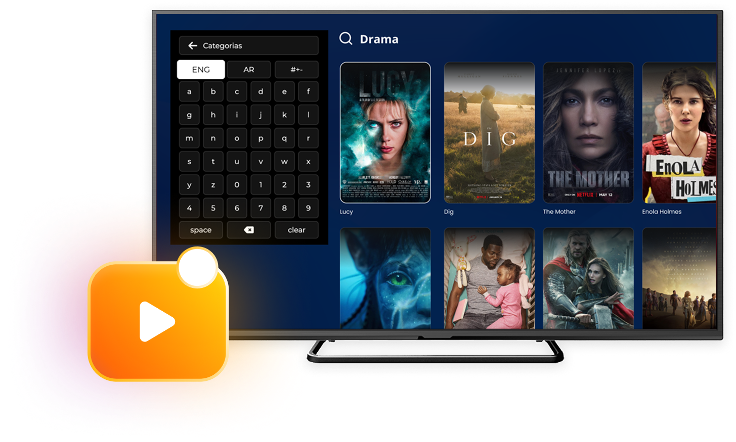 Watch Live TV with comfort